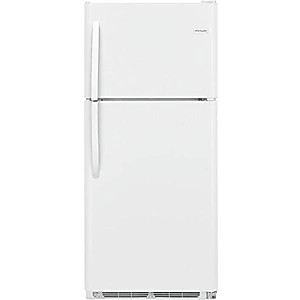 Frigidaire FFHT2033VP 30" Top Mount Refrigerator with 20.5 cu. ft. Total Capacity, LED Lighting, Store More Crisper Drawers, in Pearl White
