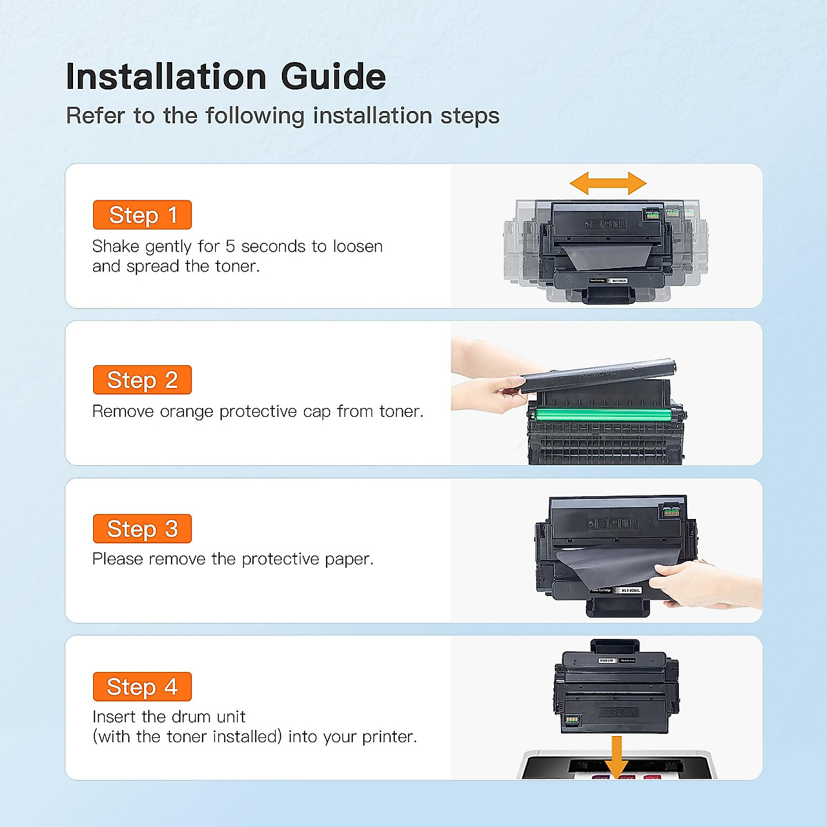 E-Z Ink (TM Compatible Toner Cartridge Replacement for Samsung 203 203L MLT-D203L High Yield to use with ProXpress M3370FD M3870FW M4070FR M3320ND M3820DW M4020ND (Black, 1 Pack)