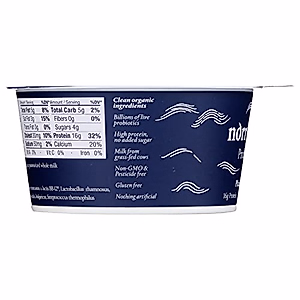 Norr Organic Organic Plain Whole Milk Skyr, 5.3 OZ