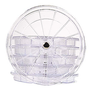 The Beadsmith Personality Case Spinning Organization System, 12 Compartments, 3.8-inch Diameter, Stack of 6, for Seed Beads, Nail Art, Jewelry Accessories and More