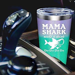 Fufendio Mothers Day Gifts for Mom from Daughter - Funny Best Mom Birthday Gifts from Son, Kids - Tumbler Mug Cup