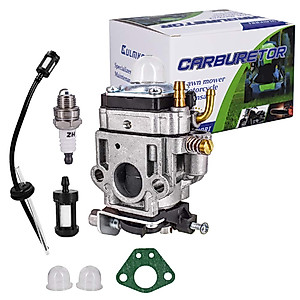 Carburetor Kit Fits for 43cc 47cc 49cc 50cc Scooter Dirt Mini Pocket Bike Motorcycle 2-Stroke Engine 15mm Replace Carb