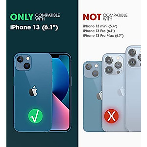 SUPCASE Unicorn Beetle Style Series Case for iPhone 13 (2021 Release) 6.1 Inch, Premium Hybrid Protective Clear Case (Jasper)