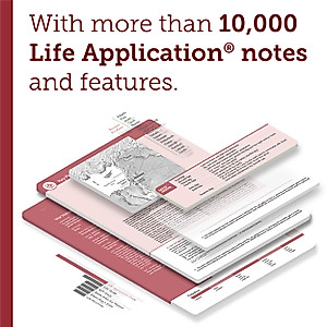 NIV Life Application Study Bible, Third Edition (Hardcover) Tyndale NIV Bible with Updated Notes and Features, Full Text New International Version