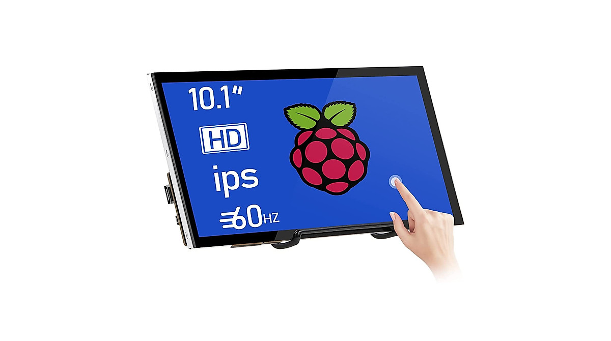 HMTECH 10.1 Inch Touchscreen Monitor for Raspberry Pi & PC