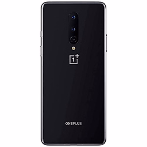 OnePlus 8 (5G, 128GB, 8GB RAM) 6.55" 90Hz Display, Snapdragon 865, 5G LTE T-Mobile Only (Black) (Renewed)