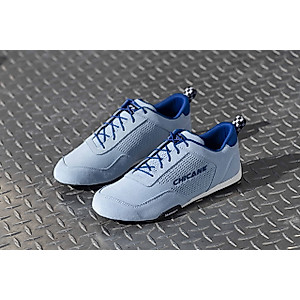 Chicane Womens Speedster Performance Low Top Motorsports Car Driving Racing Shoe, Light Blue, Size 9.5