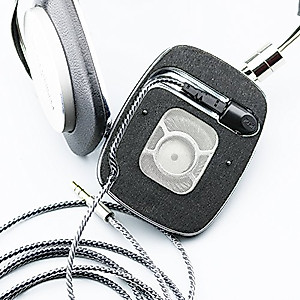 NewFantasia Replacement Cable Compatible with Bowers & Wilkins P5 / P5 S2 / Recertified Headphone Silver Plated Copper Audio Upgrade Cord 1.2m/4ft