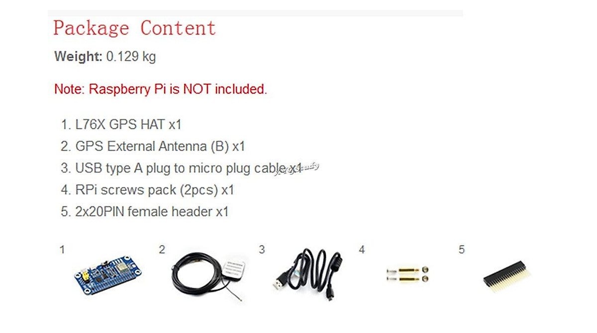 Raspberry Pi GNSS L76X GPS HAT for Accurate Tracking