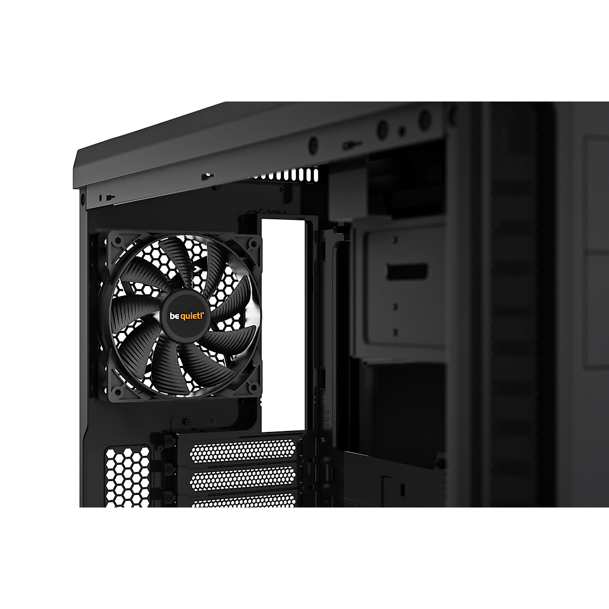 be quiet! Pure Base 600 ATX Midi Tower PC Case| 2 Pre-Installed Pure Wings Fans | Black | BG021