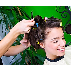 AIMIKE Hair Clips for Styling and Sectioning - 6 Pack Non-Slip Clips with Silicone Band, No-Trace Design for Thick and Thin Hair