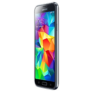 Samsung Galaxy S5 G900FD DUOS 4G LTE 16GB Unlocked GSM Dual-SIM Quad-Core Smartphone - Retail Packaging - Black