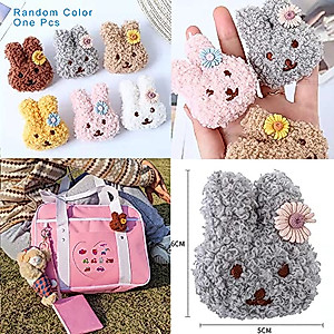 HEHELIFE Heart Kawaii Bag with Kawaii Wallet & Rabbit Pin Doll,ITA Japanese School Bag Kawaii shoulder bag for Women laptop bag Kawaii Backpack Girls