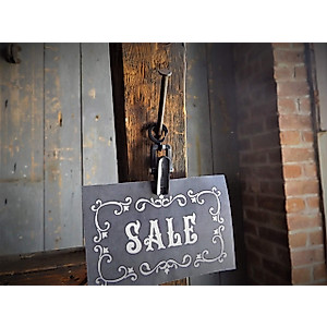 NAHANCO CC2B Plastic Swivel Rotating Clever Clip, 2”, Black (Pack of 100)