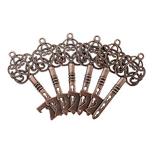 Xeternity-Made XMSound 100 PCS Key Bottle Opener, Wedding Favors Party Favors with Card Tag and Chain