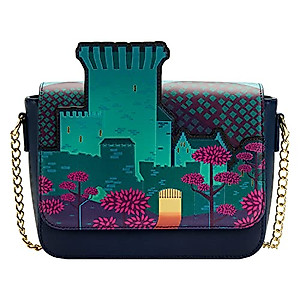 Loungefly Disney Brave Princess Merida Castle Crossbody Bag