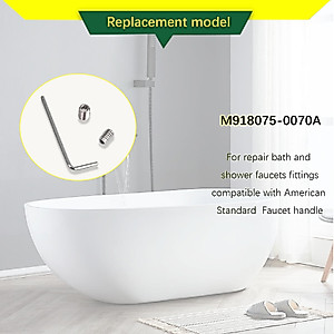 M918075-0070A Handle mounting kit wrench & Screw for American Standard Single Lever Bath Faucet M962133-0020A and more