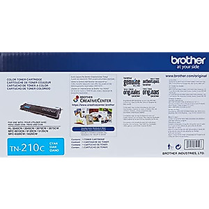 Brother® TN-210C Cyan Toner Cartridge