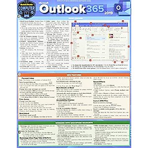 Microsoft Outlook 365 2019: A Quickstudy Laminated Software Reference Guide