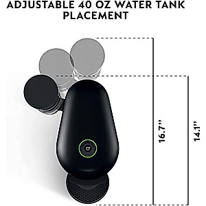 Nespresso VertuoPlus Coffee and Espresso Machine by Breville,60 fluid ounces, Ink Black