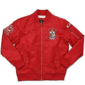 Kappa Alpha Psi M2 Bomber Jacket [4XL] Crimson Red