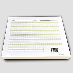 Channie's One Page A Day handwriting Practice 125 sheets 250 counts printed front and back for 1st-3rd, simplify handwriting teaching and learning size 8.5x11 inch