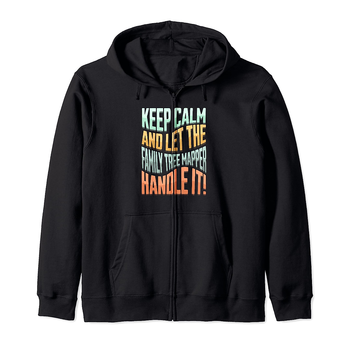 family tree map family history ancestry Family Tree Mapping Zip Hoodie