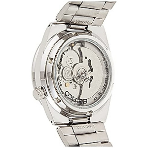 Seiko Men's Analogue Automatic Watch with Stainless Steel Bracelet – SNKE01K1, Black/Silver, Bracelet