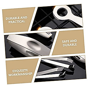 Anneome 3pcs Hair Removal Clip Fish Scaler Tool Razor Blade Scraper Tool Seafood Tools Hair Removing Fishbone Pliers Pig Hair Pig Hair Tweezer Kitchen Accessory Duck Hair Removing Tweezer