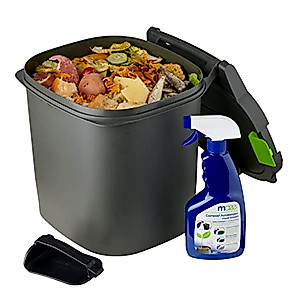 MAZE 14 Liter Airtight Bokashi Kitchen Compost Bin Kit