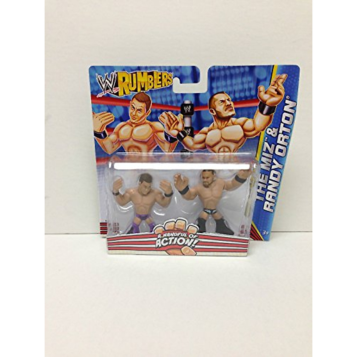 WWE MATTEL RUMBLERS THE MIZ & RANDY ORTON 2 PACK ACTION FIGURE TOY ,#G14E6GE4R-GE 4-TEW6W267007