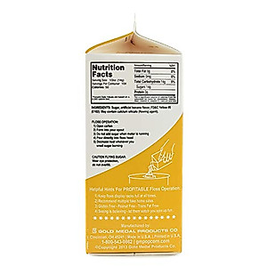 Gold Medal 3218 Banana Flossugar, 3.25 lb Carton Each