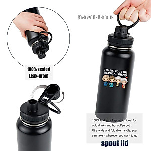 Thank You for Being A Friend Mug Gifts - Gifts for Friend, Friendship Birthday Mothers Day Gifts for Women Buddies Besties Sister Female - Golden Girls Water Bottles 32 OZ