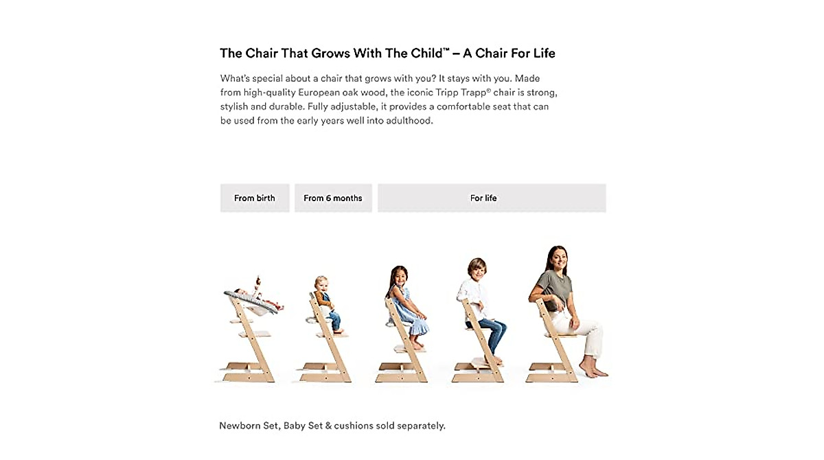 Stokke Tripp Trapp Chair - Adjustable & Ergonomic Design