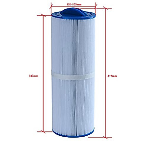2-pack, 200702 Spa Filter 180Pleats, 50sqft, PWW50L, 4CH-949, FC-0172 hot tubs compatible filter cartridge replacement