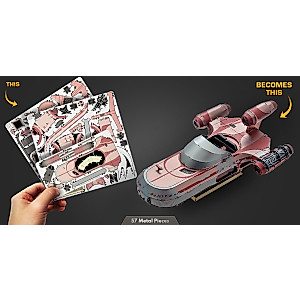 Metal Earth Star Wars X-34 Landspeeder 3D Metal Model Kit Fascinations