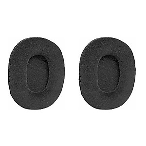Velour Padded Earcushions for Audio Technica Athm30, Sony Mdr7506 and V6 Headphones (Pair)