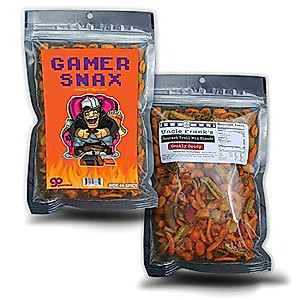 Funny Trail Mix Gift Ideas - Hilarious Stocking Stuffers for Men Food - Spicy Gifts for Men - Funny Foods Gifts - Gourmet Basket Ideas Care Packages Novelty Christmas Gag Gifts for Adults Teenagers Boys Girls Husbands Friends Coworker (Gamer Snacks)