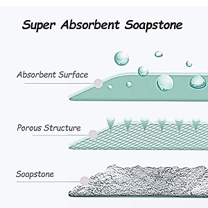 AREAJD 2 Pack Pink Ceramic Car Coasters for Drinks Absorbent 2.56 Inch, Marble/Mandala Car Cup Holder Coaster for Women with Removable Finger Notch, Cute Auto Natural Life Accessories