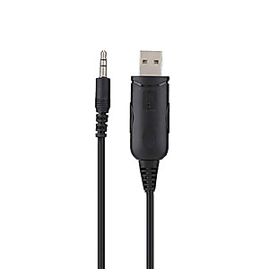 USB Programming Cable Cord with CD Software, Two Way Radio Programming Cable for KT8900 Radio Transceiver