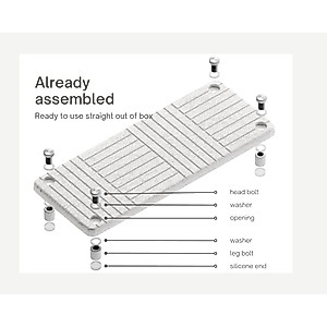DISCHOOL Instant dry sink organizer, lifestyle bathroom countertop sink tray for soap bottles. Fast drying stone bathroom sink tray/bathroom sink caddy