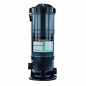 Rx Clear Radiant Cartridge Pool Filter for Above Ground Swimming Pools | PRC90 | Pools up to 15,000 Gallons | Energy Efficient | Corrosion Proof | Filter Cartridge Included