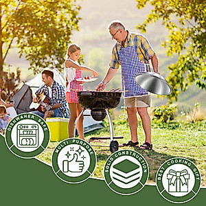 Griddle Accessories for Blackstone, Commercial Grade 12 Inch Heavy Duty Round Melting Dome with 7" Round Cast Iron Grill Burger Bacon Press, Perfect for Blackstone Camp Chef Flat Top Griddle Grill