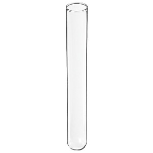 Kimble 73500-650 N-51A Borosilicate Glass 1mL Disposable Culture Tube, with Rim Top, Clear (Case of 1000)