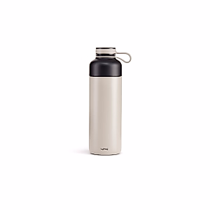 Lékué Go Insulated Bottle, 16.9oz, Gray
