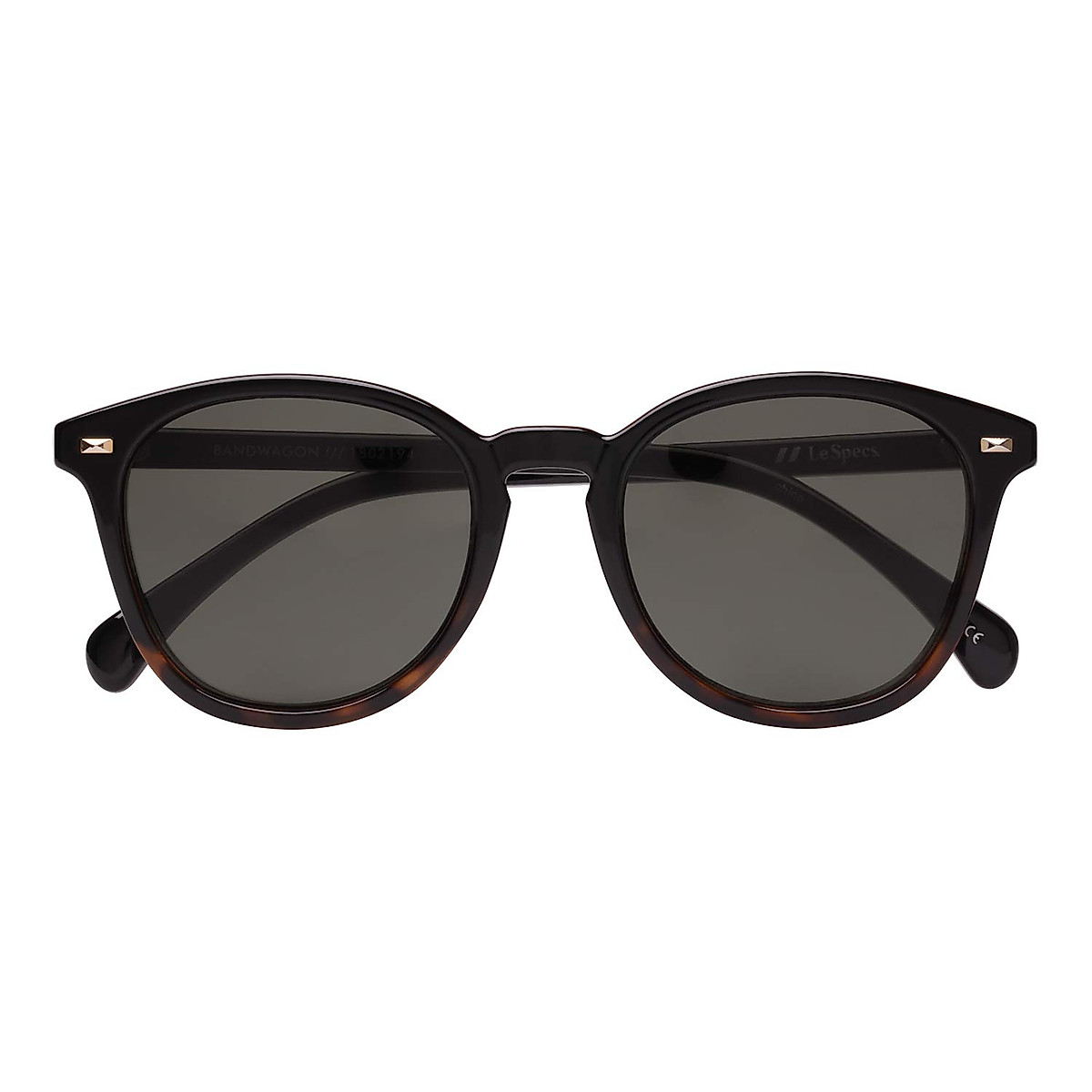 Le Specs Bandwagon Sunglasses Black Tort/Khaki Mono