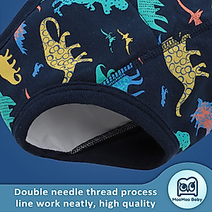 MooMoo Baby 8 Packs Potty Training Pants Cotton Absorbent Training Underwear for Toddler Baby Boy 2T