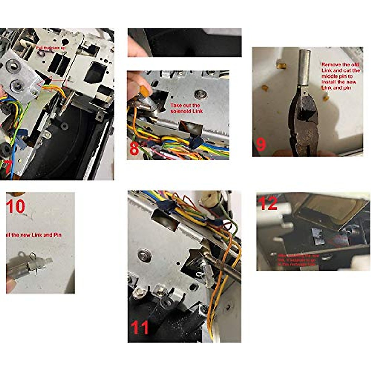 Repair Kit for Kodak Carousel Slide Projector with Focus Motor - Does Not Advancing