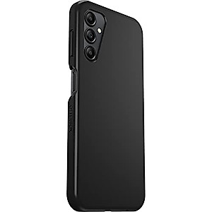 OtterBox Samsung Galaxy A14 5G Prefix Series Case - BLACK, ultra-thin, pocket-friendly, raised edges protect camera & screen, wireless charging compatible