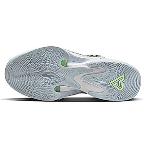 Nike Men's Zoom Freak 4 Basketball Shoes, White/Black Barely Volt, 10